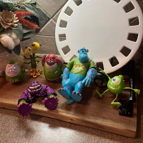 Disney | Toys | Disneypixarmonsters Figurines Set Of6 | Poshmark